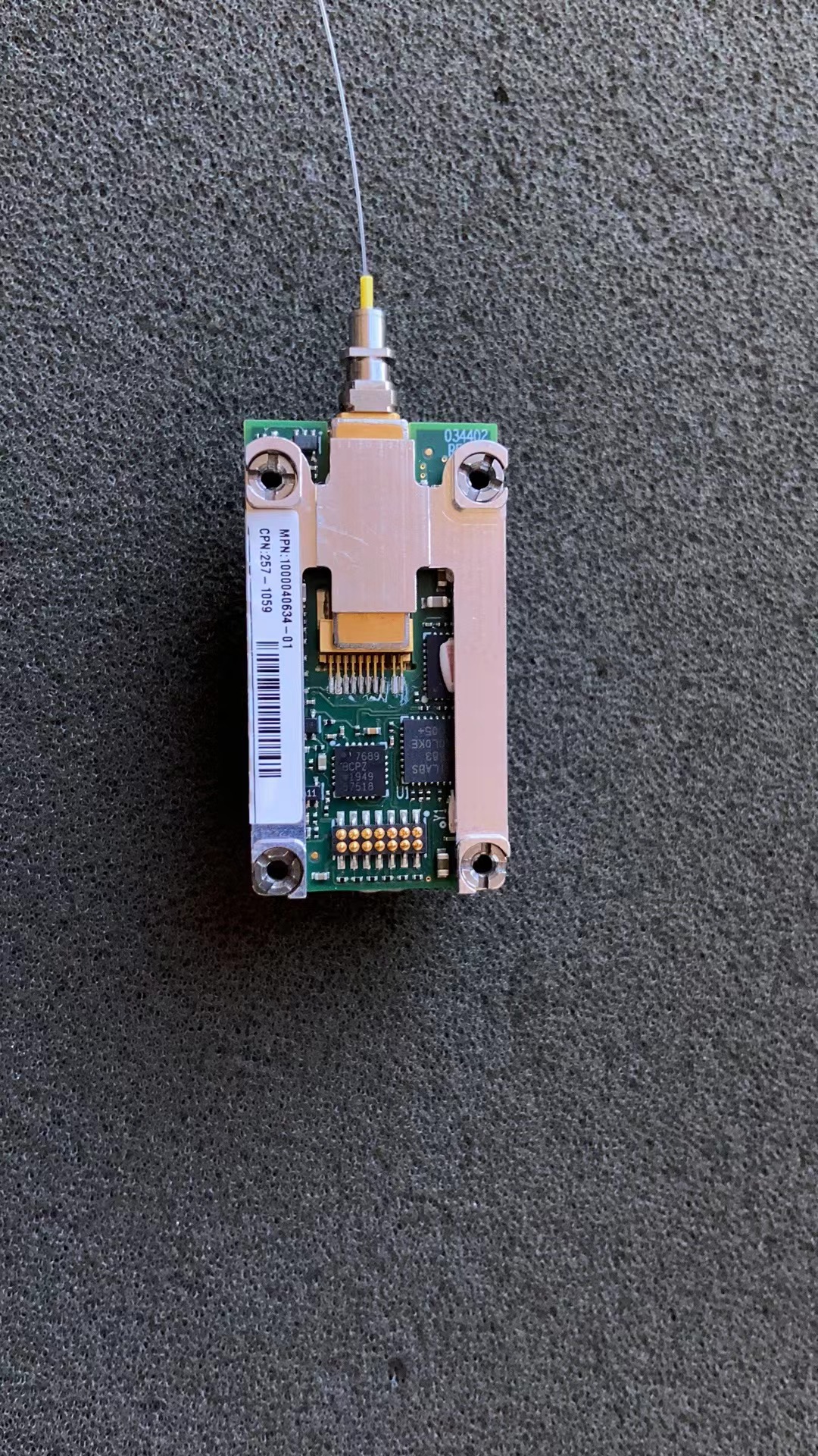 NeoPhotonics 486CH Micro-ITLA C Band 16.5dBm 20kHz TTX1995 1000040634 ... NeoPhotonics 486CH Micro-ITLA C Band 16.5dBm 20kHz TTX1995 1000040634 ...